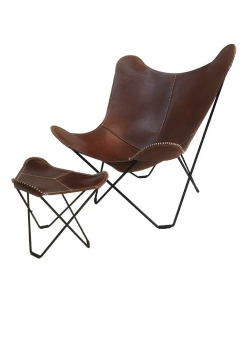 Sillón BKF Cuero M — DeSillas — Ponete cómodo