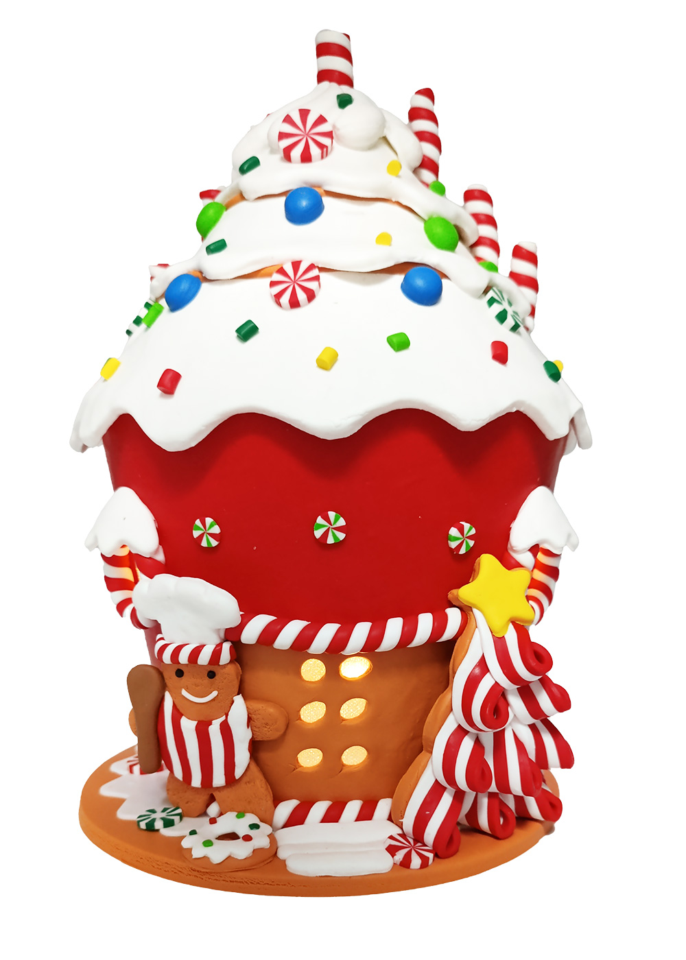 Adorno Casita de Jengibre — DeSillas